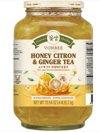 Honey Citron and Ginger Tea - 4.4Lbs - Total Supply Wholesale Food